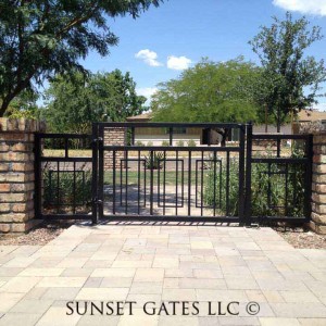 Sunset Gates | Courtyard Gates | Sunset Gates